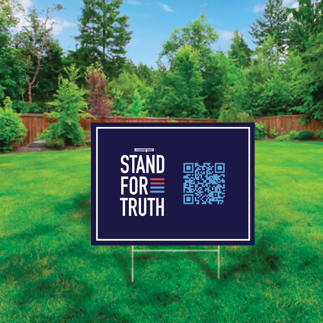 Stand For Truth - Yard Sign & Bumper Sticker – CountryFirst